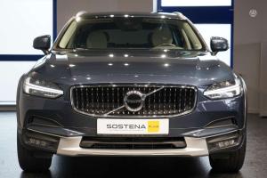 Blue Volvo V90 2018 in Vilnius, with an engine capacity of 1.97 L and mileage of 163 thousand km for 24900 €, photo 5 on AUTOMOTO.COM.LV