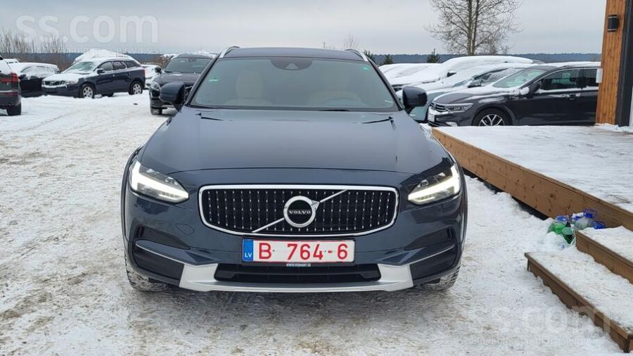 Zils Volvo V90 2019 Rīga, ar dzinēja tilpumu 2.00 L un nobraukumu 209 tūkst. km par 22500 €, foto 2 vietnē AUTOMOTO.COM.LV