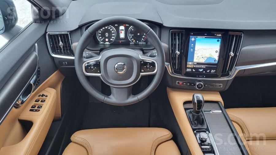 Zils Volvo V90 2019 Rīga, ar dzinēja tilpumu 2.00 L un nobraukumu 209 tūkst. km par 22500 €, foto 4 vietnē AUTOMOTO.COM.LV