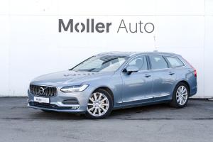 Zils Volvo V90 2019 Rīga, ar dzinēja tilpumu 2.00 L un nobraukumu 121 tūkst. km par 19550 €, foto  vietnē AUTOMOTO.COM.LV