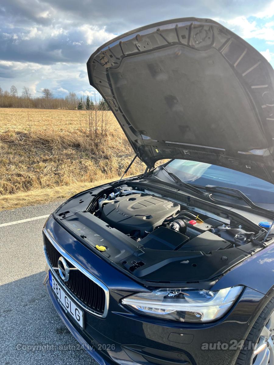 Zils Volvo V90 2019 Tallina, ar dzinēja tilpumu 2.00 L un nobraukumu 146 tūkst. km par 19500 €, foto 10 vietnē AUTOMOTO.COM.LV