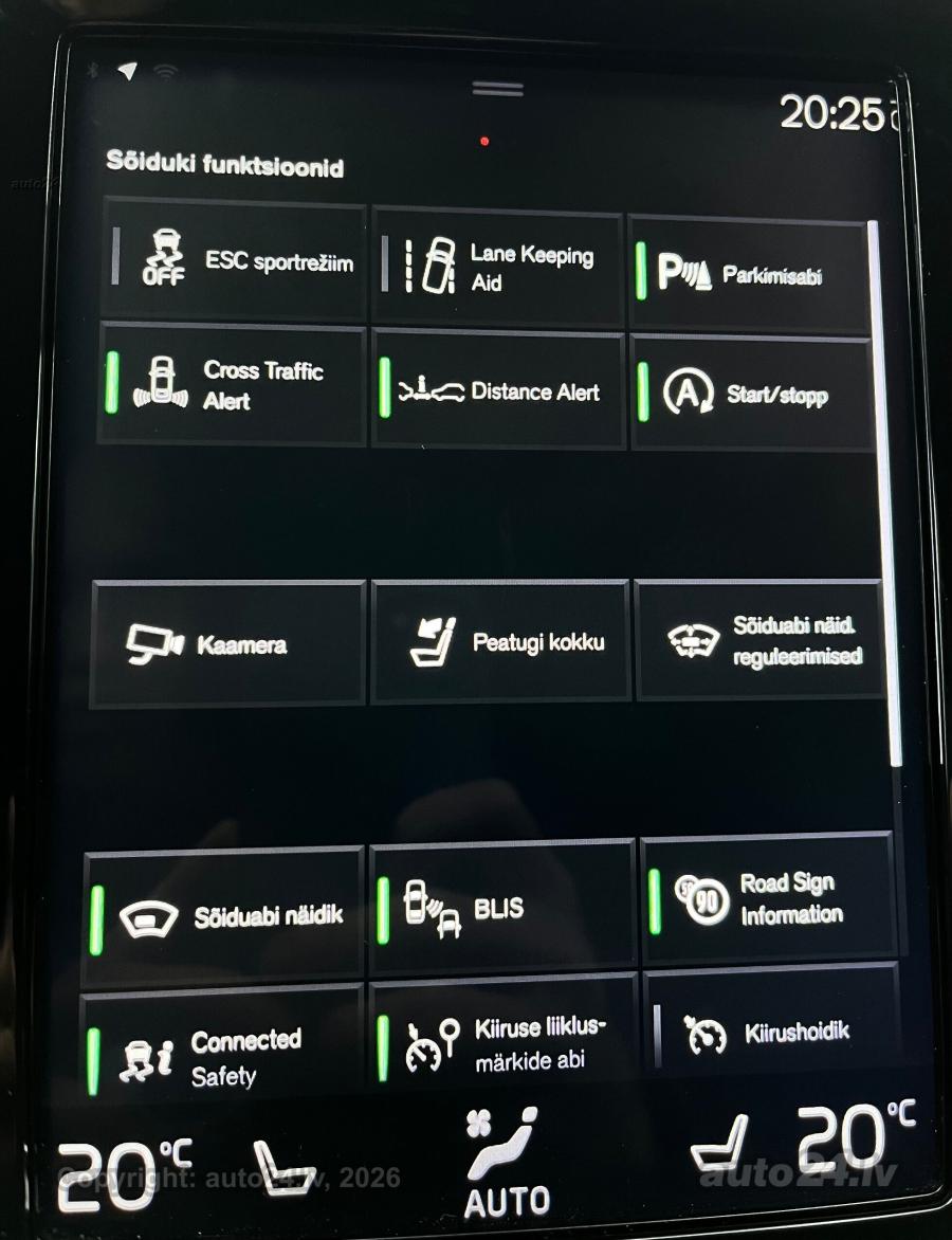 Zils Volvo V90 2019 Tallina, ar dzinēja tilpumu 2.00 L un nobraukumu 146 tūkst. km par 19500 €, foto 19 vietnē AUTOMOTO.COM.LV