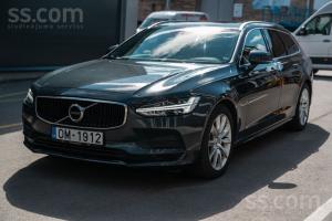 Blue Volvo V90 2019 in Riga, with an engine capacity of 2.00 L and mileage of 172 thousand km for 18700 €, photo  on AUTOMOTO.COM.LV