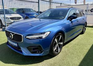 Zils Volvo V90 2019 Panevēža, ar dzinēja tilpumu 1.97 L un nobraukumu 269 tūkst. km par 14800 €, foto  vietnē AUTOMOTO.COM.LV