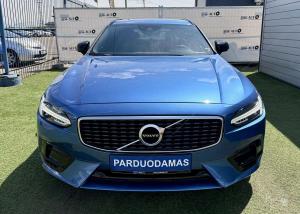 Blue Volvo V90 2019 in Panevezys, with an engine capacity of 1.97 L and mileage of 269 thousand km for 14800 €, photo 3 on AUTOMOTO.COM.LV