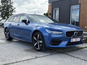 Blue Volvo V90 2019 in Riga, with an engine capacity of 2.00 L and mileage of 267 thousand km for 16900 €, photo  on AUTOMOTO.COM.LV