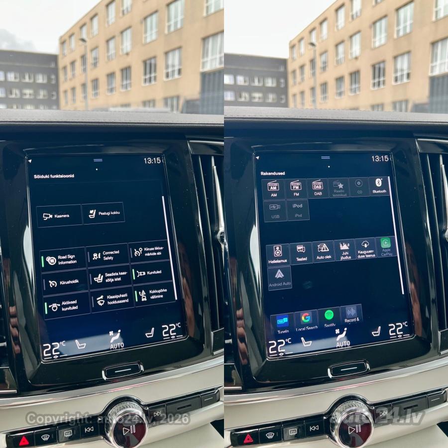 Zils Volvo V90 2019 Tallina, ar dzinēja tilpumu 2.00 L un nobraukumu 179 tūkst. km par 18500 €, foto 25 vietnē AUTOMOTO.COM.LV