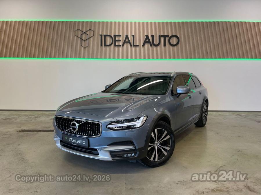 Blue Volvo V90 2020 in Tallinn, with an engine capacity of 2.00 L and mileage of 98 thousand km for 29990 €, photo 1 on AUTOMOTO.COM.LV