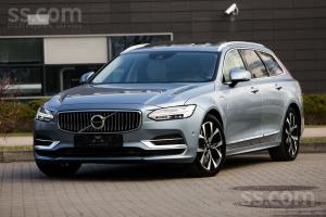 Blue Volvo V90 2020 in Jelgava, with an engine capacity of 2.00 L and mileage of 0 thousand km for 20900 €, photo  on AUTOMOTO.COM.LV