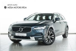 Blue Volvo V90 2020 in Riga, with an engine capacity of 2.00 L and mileage of 222 thousand km for 19900 €, photo  on AUTOMOTO.COM.LV