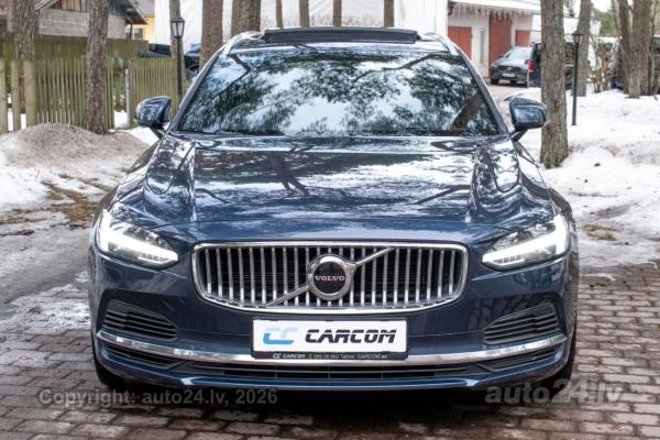 Blue Volvo V90 2021 in Tallinn, with an engine capacity of 2.00 L and mileage of 95 thousand km for 36990 €, photo 5 on AUTOMOTO.COM.LV