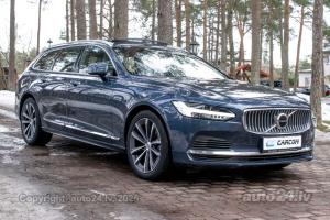 Blue Volvo V90 2021 in Tallinn, with an engine capacity of 2.00 L and mileage of 95 thousand km for 36990 €, photo 8 on AUTOMOTO.COM.LV