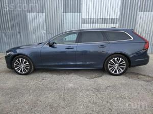 Blue Volvo V90 2021 in Tallinn, with an engine capacity of 2.00 L and mileage of 155 thousand km for 23850 €, photo 7 on AUTOMOTO.COM.LV