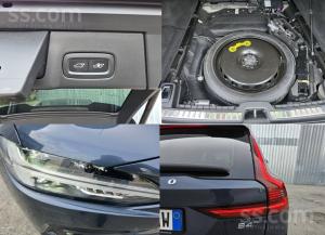 Blue Volvo V90 2021 in Tallinn, with an engine capacity of 2.00 L and mileage of 155 thousand km for 23850 €, photo 18 on AUTOMOTO.COM.LV