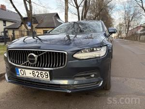 Blue Volvo V90 2021 in Riga, with an engine capacity of 2.00 L and mileage of 163 thousand km for 25500 €, photo  on AUTOMOTO.COM.LV