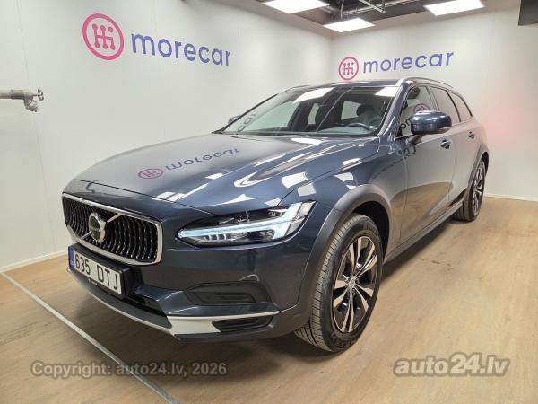 Blue Volvo V90 2022 in Tallinn, with an engine capacity of 2.00 L and mileage of 88 thousand km for 34900 €, photo 3 on AUTOMOTO.COM.LV