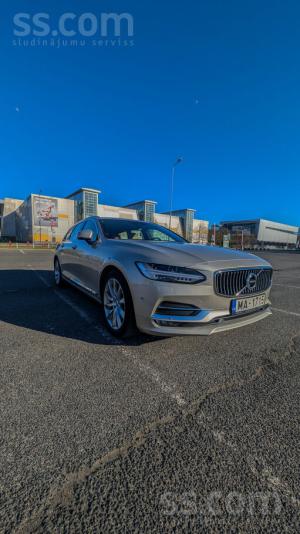 Brown Volvo V90 2017 in Riga, with an engine capacity of 2.00 L and mileage of 190 thousand km for 16200 €, photo  on AUTOMOTO.COM.LV