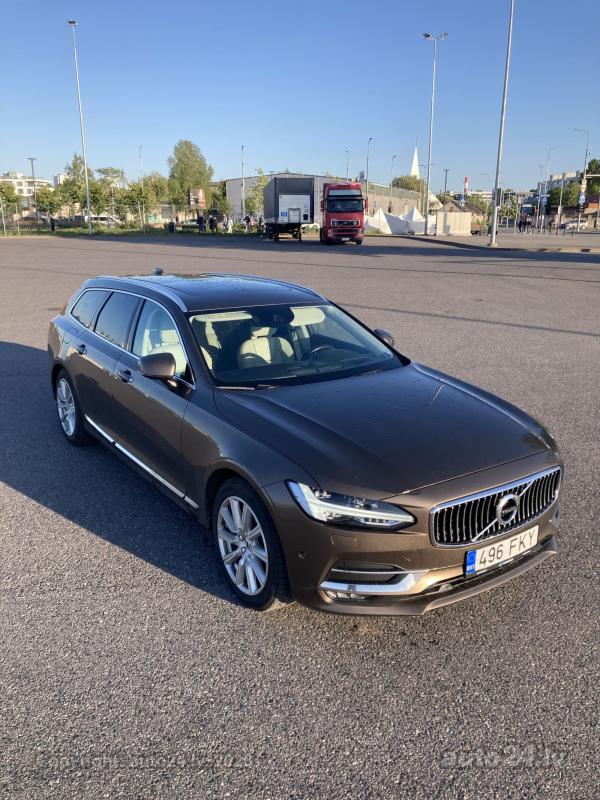 Brūns Volvo V90 2016 Tallina, ar dzinēja tilpumu 2.00 L un nobraukumu 230 tūkst. km par 21000 €, foto 8 vietnē AUTOMOTO.COM.LV