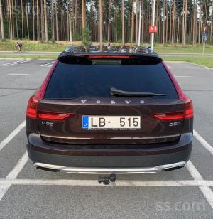 Brūns Volvo V90 2017 Aizkraukle, ar dzinēja tilpumu 2.00 L un nobraukumu 267 tūkst. km par 21400 €, foto 7 vietnē AUTOMOTO.COM.LV
