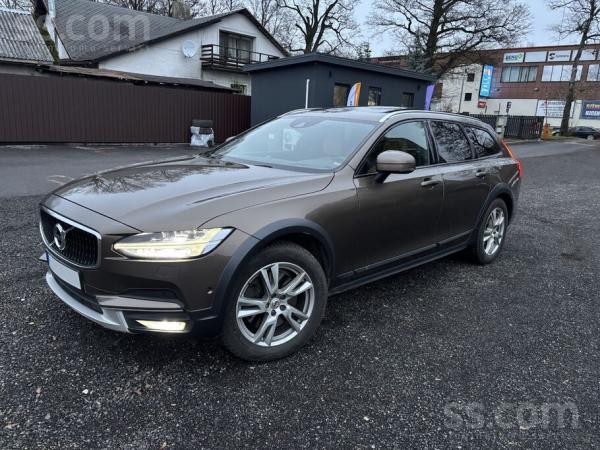 Brūns Volvo V90 2017 Rīga, ar dzinēja tilpumu 2.00 L un nobraukumu 259 tūkst. km par 19950 €, foto 3 vietnē AUTOMOTO.COM.LV