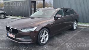 Brown Volvo V90 2017 in Riga, with an engine capacity of 2.00 L and mileage of 245 thousand km for 14500 €, photo 3 on AUTOMOTO.COM.LV