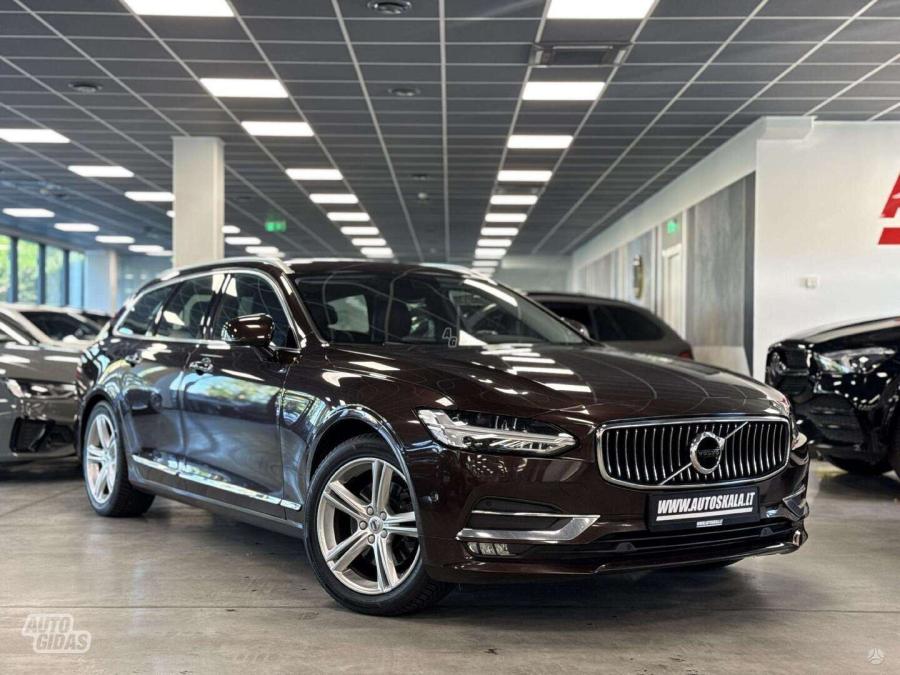 Brūns Volvo V90 2017 Klaipėda, ar dzinēja tilpumu 2.00 L un nobraukumu 326 tūkst. km par 16750 €, foto 34 vietnē AUTOMOTO.COM.LV