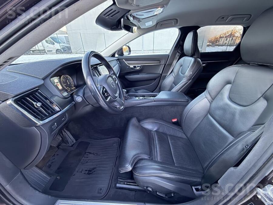 Brūns Volvo V90 2017 Rīga, ar dzinēja tilpumu 2.00 L un nobraukumu 202 tūkst. km par 19900 €, foto 8 vietnē AUTOMOTO.COM.LV