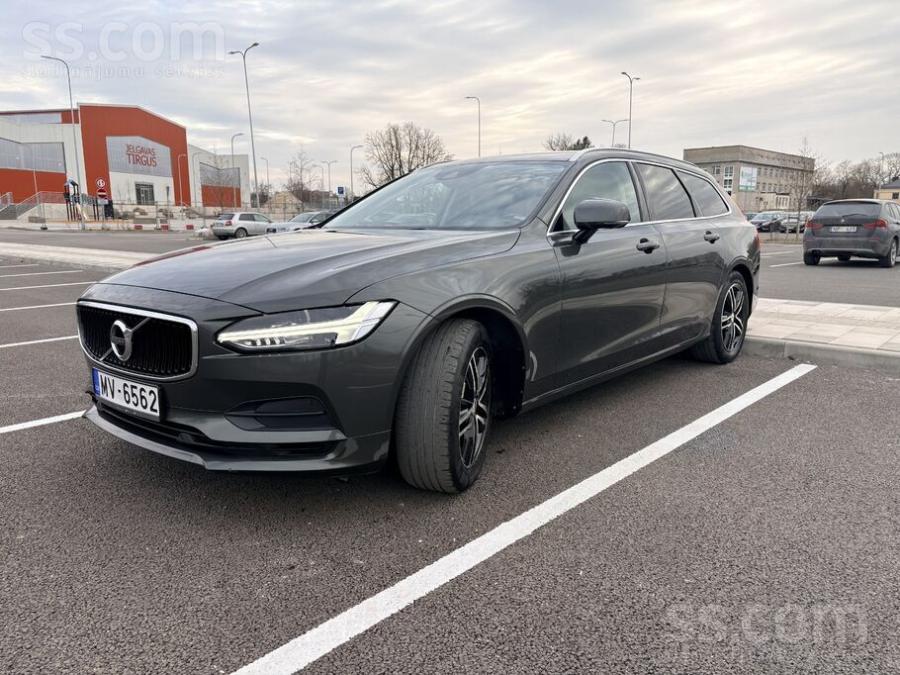 Brown Volvo V90 2017 in Jelgava, with an engine capacity of 2.00 L and mileage of 293 thousand km for 13999 €, photo 1 on AUTOMOTO.COM.LV