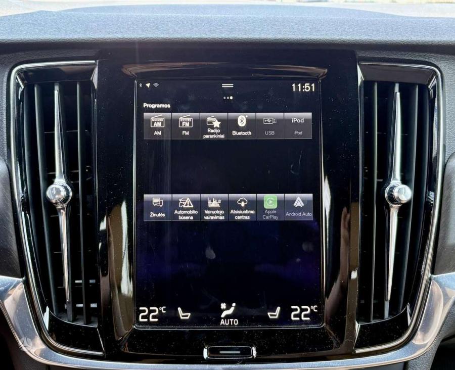 Brūns Volvo V90 2017 Panevēža, ar dzinēja tilpumu 1.97 L un nobraukumu 251 tūkst. km par 17200 €, foto 21 vietnē AUTOMOTO.COM.LV