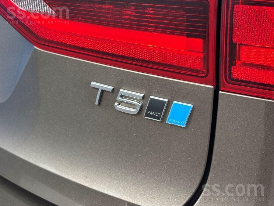 Brown Volvo V90 2017 in Riga, with an engine capacity of 2.00 L and mileage of 270 thousand km for 17750 €, photo 10 on AUTOMOTO.COM.LV