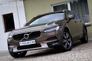 Brown Volvo V90 2017 in Tukums, with an engine capacity of 2.00 L and mileage of 216 thousand km for 20990 €, photo  on AUTOMOTO.COM.LV