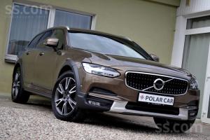 Brown Volvo V90 2017 in Tukums, with an engine capacity of 2.00 L and mileage of 216 thousand km for 20990 €, photo 3 on AUTOMOTO.COM.LV