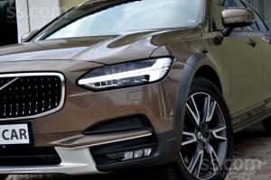 Brown Volvo V90 2017 in Tukums, with an engine capacity of 2.00 L and mileage of 216 thousand km for 20990 €, photo 6 on AUTOMOTO.COM.LV