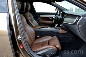 Brown Volvo V90 2017 in Tukums, with an engine capacity of 2.00 L and mileage of 216 thousand km for 20990 €, photo 29 on AUTOMOTO.COM.LV