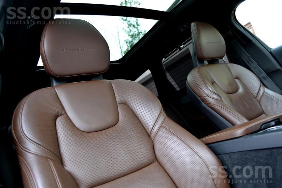 Brown Volvo V90 2017 in Tukums, with an engine capacity of 2.00 L and mileage of 216 thousand km for 20990 €, photo 31 on AUTOMOTO.COM.LV