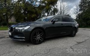 Brown Volvo V90 2017 in Riga, with an engine capacity of 2.00 L and mileage of 295 thousand km for 12500 €, photo 1 on AUTOMOTO.COM.LV