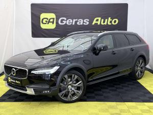Brown Volvo V90 2017 in Vilnius, with an engine capacity of 1.97 L and mileage of 303 thousand km for 17300 €, photo  on AUTOMOTO.COM.LV