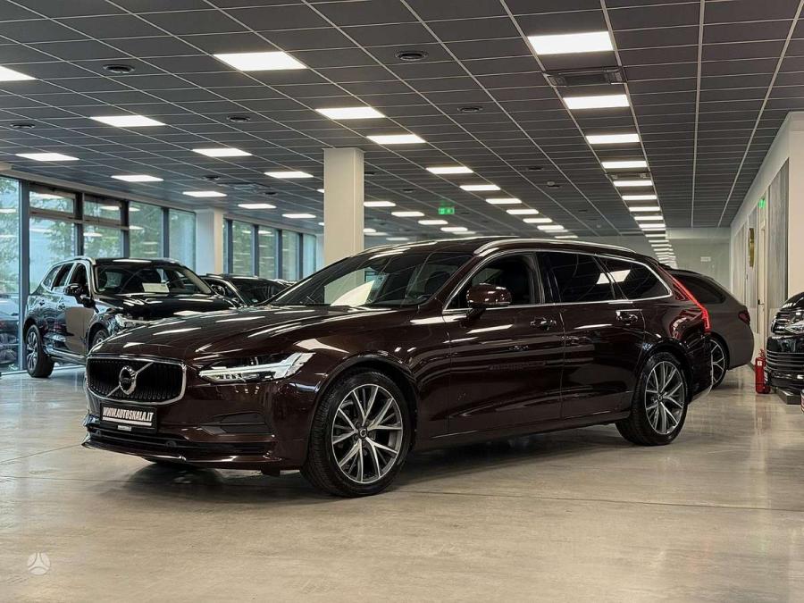 Brown Volvo V90 2018 in Klaipeda, with an engine capacity of 1.97 L and mileage of 304 thousand km for 17950 €, photo 22 on AUTOMOTO.COM.LV