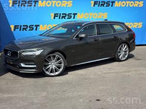 Brown Volvo V90 2018 in Riga, with an engine capacity of 2.00 L and mileage of 232 thousand km for 14950 €, photo  on AUTOMOTO.COM.LV