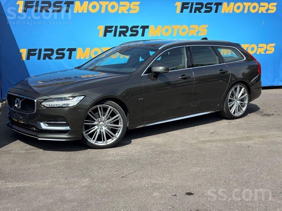 Brown Volvo V90 2018 in Riga, with an engine capacity of 2.00 L and mileage of 232 thousand km for 14950 €, photo 1 on AUTOMOTO.COM.LV