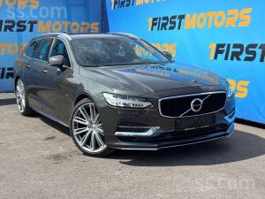 Brown Volvo V90 2018 in Riga, with an engine capacity of 2.00 L and mileage of 232 thousand km for 14950 €, photo 6 on AUTOMOTO.COM.LV