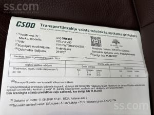 Brown Volvo V90 2018 in Riga, with an engine capacity of 2.00 L and mileage of 232 thousand km for 14950 €, photo 26 on AUTOMOTO.COM.LV