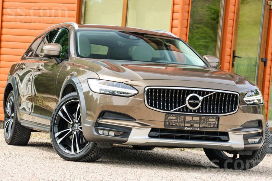 Brūns Volvo V90 2018 Tukums, ar dzinēja tilpumu 2.00 L un nobraukumu 259 tūkst. km par 18790 €, foto 1 vietnē AUTOMOTO.COM.LV