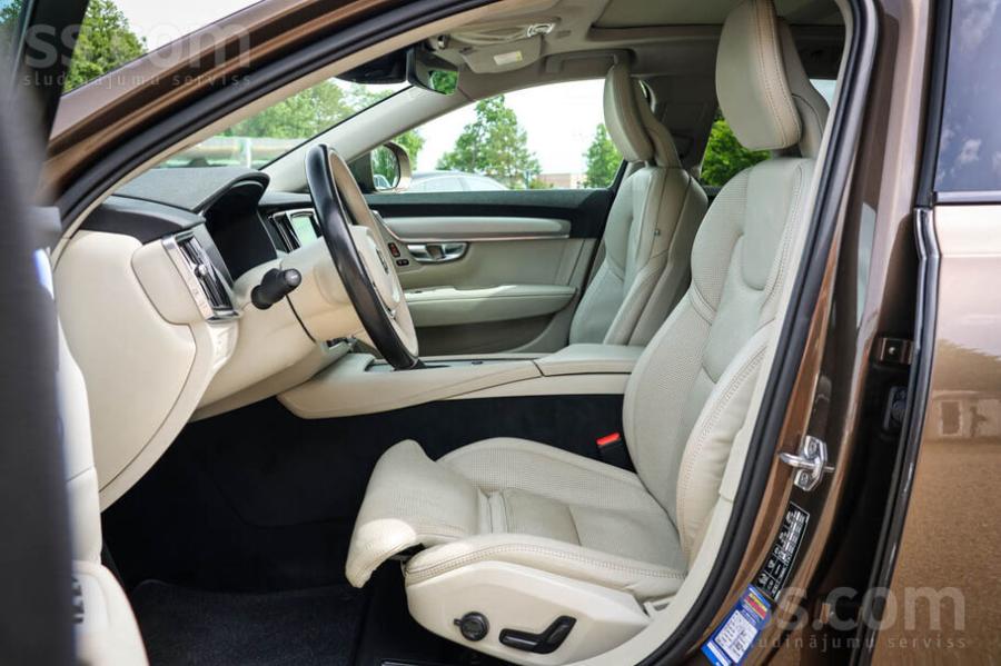 Brūns Volvo V90 2018 Tukums, ar dzinēja tilpumu 2.00 L un nobraukumu 259 tūkst. km par 18790 €, foto 7 vietnē AUTOMOTO.COM.LV