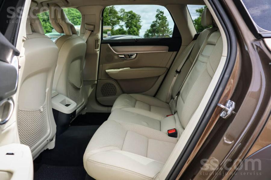 Brūns Volvo V90 2018 Tukums, ar dzinēja tilpumu 2.00 L un nobraukumu 259 tūkst. km par 18790 €, foto 8 vietnē AUTOMOTO.COM.LV