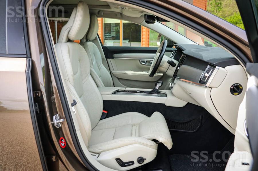 Brūns Volvo V90 2018 Tukums, ar dzinēja tilpumu 2.00 L un nobraukumu 259 tūkst. km par 18790 €, foto 9 vietnē AUTOMOTO.COM.LV