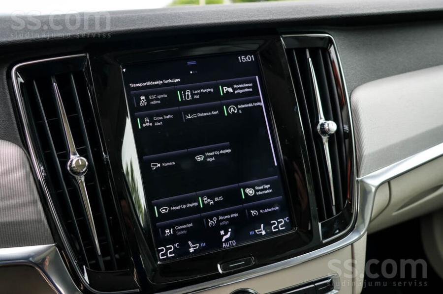 Brūns Volvo V90 2018 Tukums, ar dzinēja tilpumu 2.00 L un nobraukumu 259 tūkst. km par 18790 €, foto 18 vietnē AUTOMOTO.COM.LV