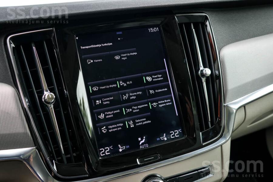Brūns Volvo V90 2018 Tukums, ar dzinēja tilpumu 2.00 L un nobraukumu 259 tūkst. km par 18790 €, foto 19 vietnē AUTOMOTO.COM.LV