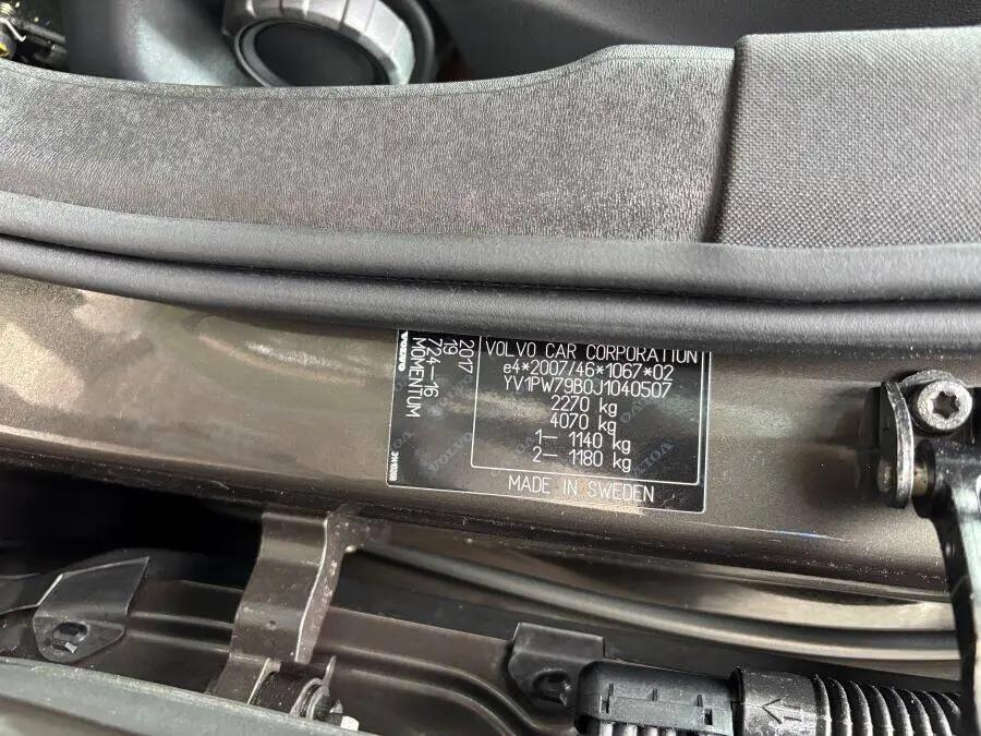 Brūns Volvo V90 2018 Rīga, ar dzinēja tilpumu 2.00 L un nobraukumu 232 tūkst. km par 14950 €, foto 24 vietnē AUTOMOTO.COM.LV
