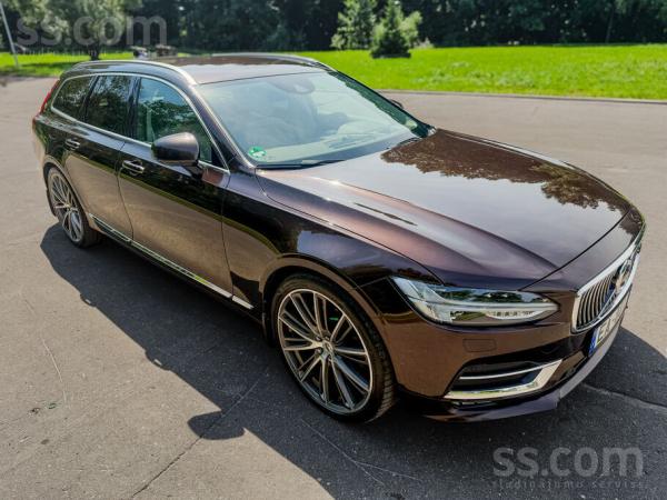 Brūns Volvo V90 2018 Rīga, ar dzinēja tilpumu 2.00 L un nobraukumu 165 tūkst. km par 22900 €, foto 3 vietnē AUTOMOTO.COM.LV